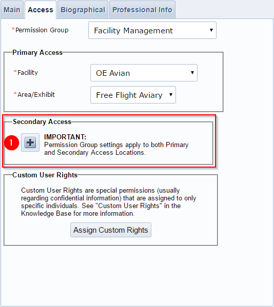 Secondary Access - Basic Configuration – OERCA | Support