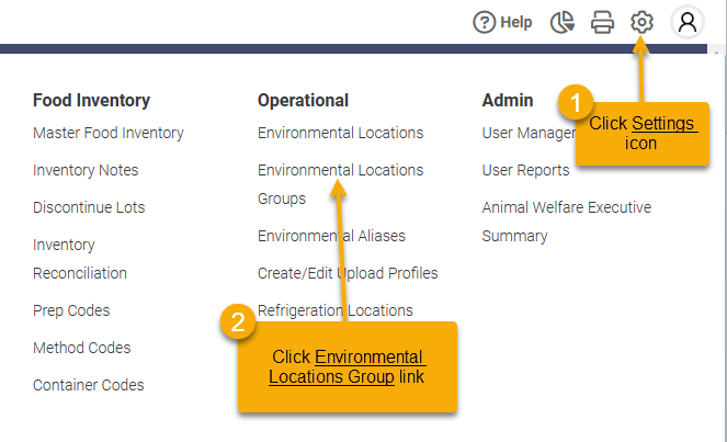 Environmental Management - Location Grouping – OERCA | Support