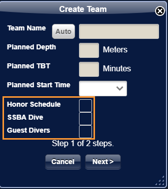 Scheduling A Dive – OERCA | Support