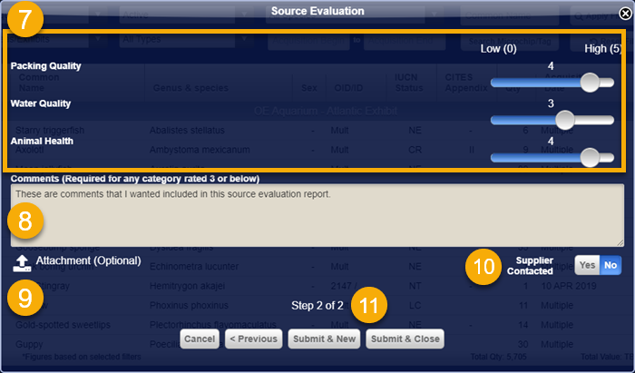 Source (Vendor) Evaluation Report – OERCA | Support