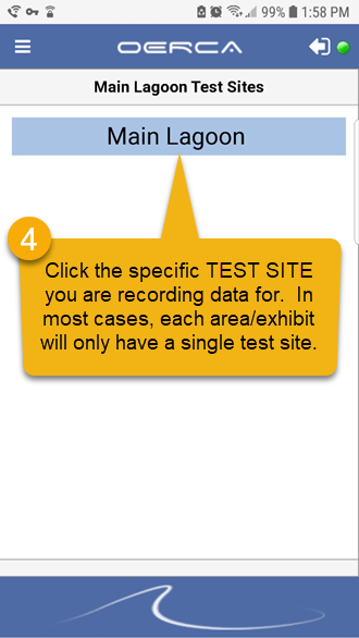 Mobile Application - Environmental Results – OERCA | Support
