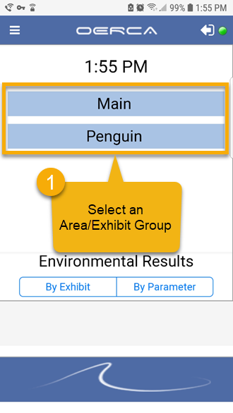 Mobile Application - Environmental Results – OERCA | Support